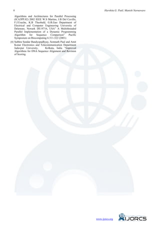 A Comparison of Computation Techniques for DNA Sequence Comparison | PDF