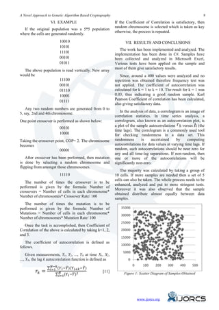 A Novel Approach to Genetic Algorithm Based Cryptography | PDF
