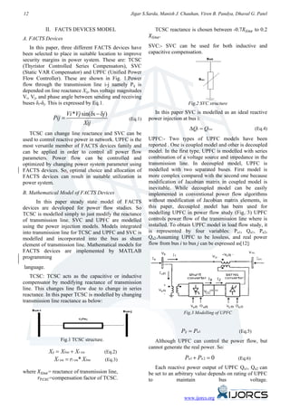 Optimal Location of Multi-types of FACTS Devices using Genetic Algorithm | PDF