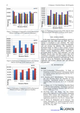 A Randomized Load Balancing Algorithm In Grid using Max Min PSO Algorithm | PDF