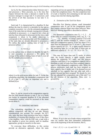 Max Min Fair Scheduling Algorithm using In Grid Scheduling with Load Balancing | PDF