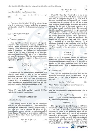Max Min Fair Scheduling Algorithm using In Grid Scheduling with Load Balancing | PDF