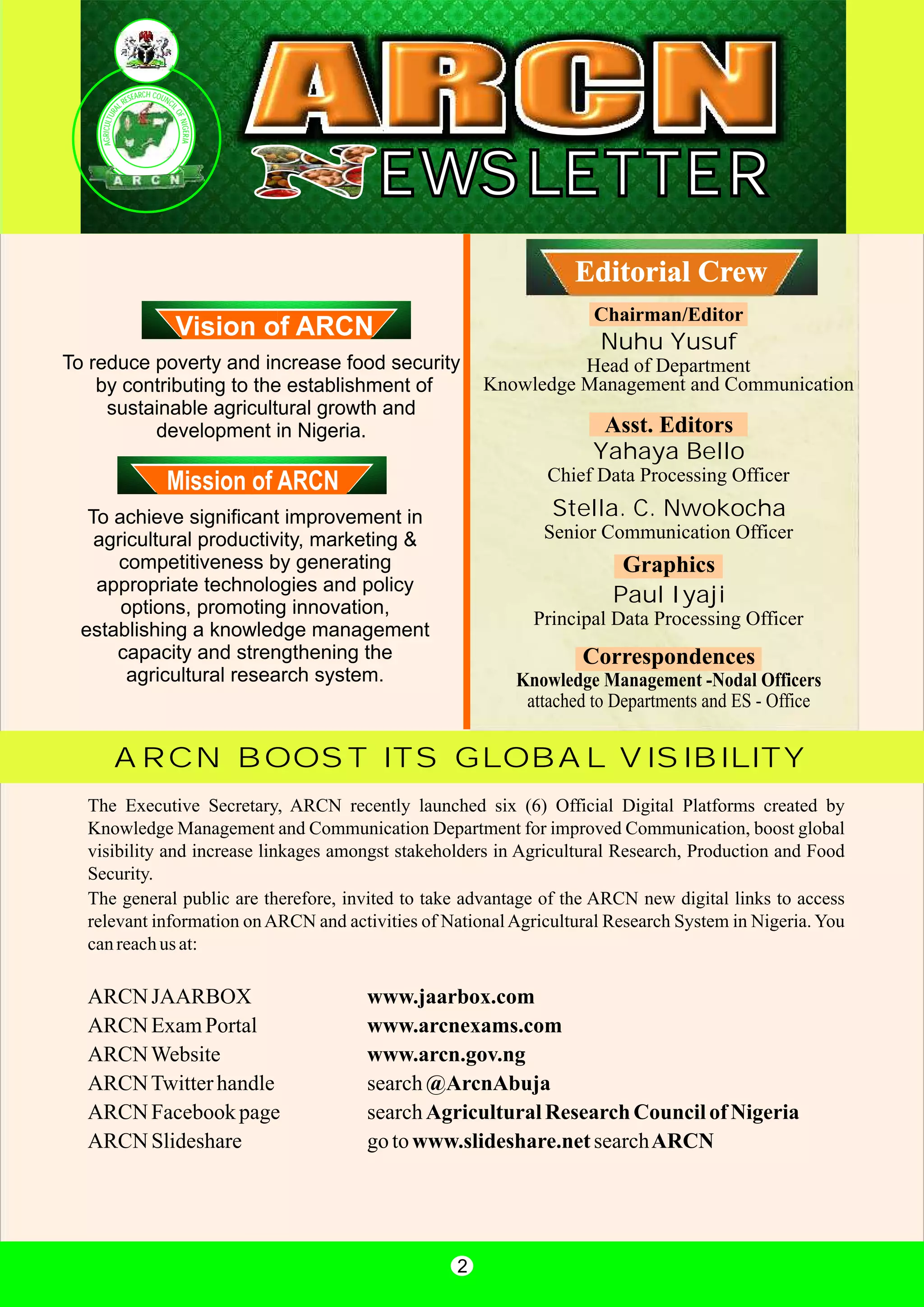 ARCN Newsletter October 2020 Edition | PDF