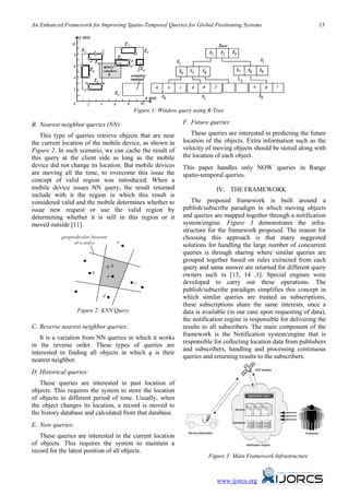 An Enhanced Framework for Improving Spatio-Temporal Queries for Global Positioning Systems | PDF