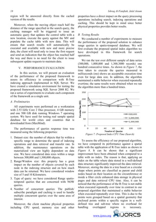 An Enhanced Framework for Improving Spatio-Temporal Queries for Global Positioning Systems | PDF