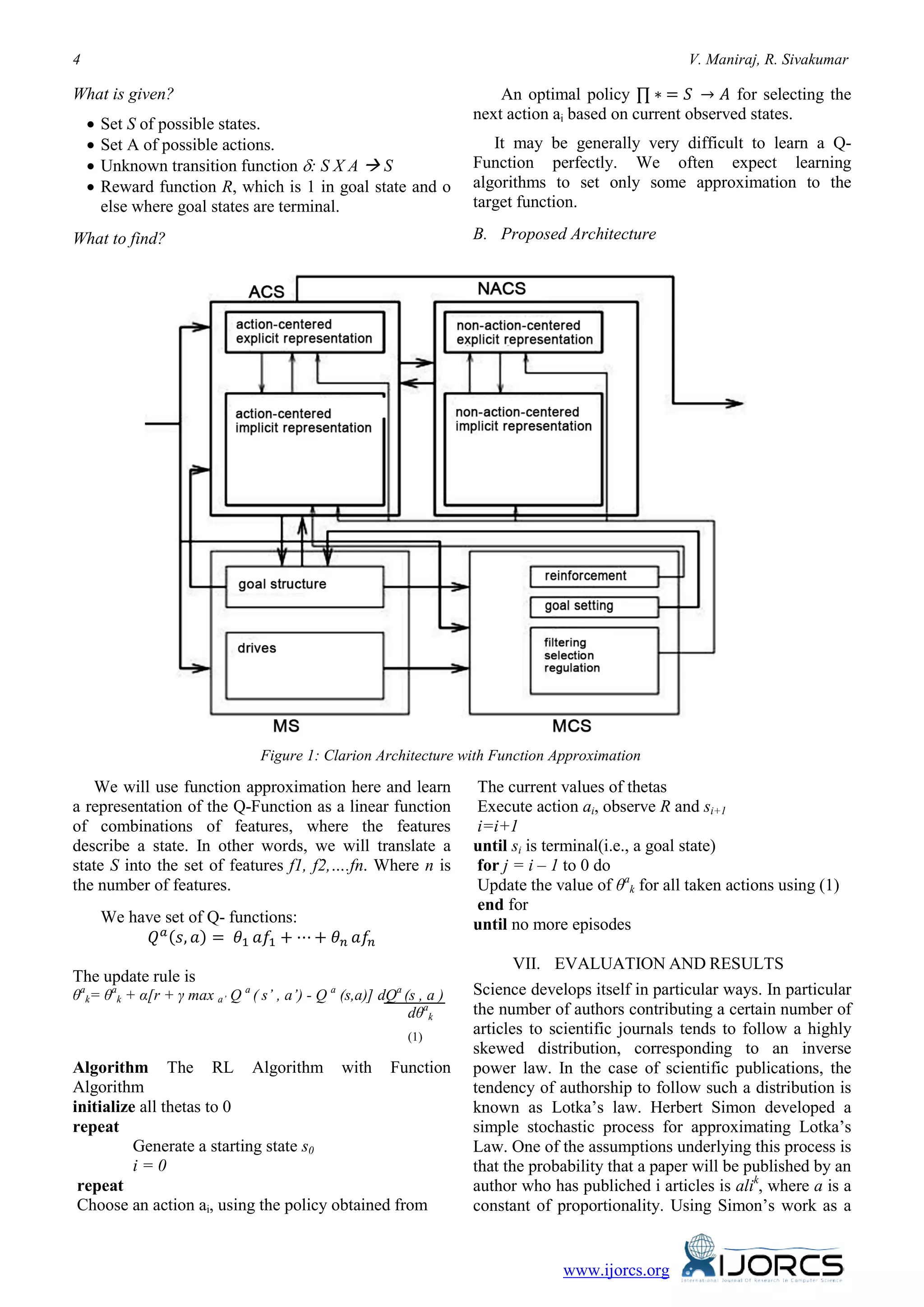 The Design Of Cognitive Social Simulation Framework Using Statistical