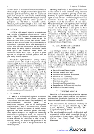 The Design of Cognitive Social Simulation Framework using Statistical Methodology in the Domain ...