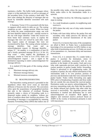 A Study of Routing Techniques in Intermittently Connected MANETs | PDF ...
