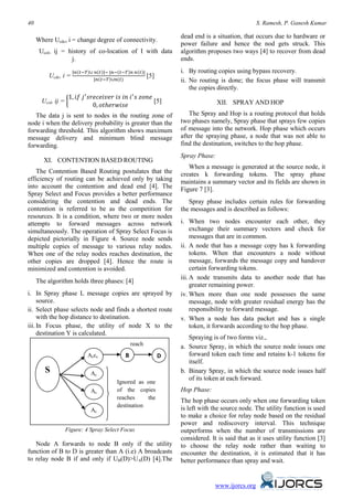 A Study of Routing Techniques in Intermittently Connected MANETs | PDF ...