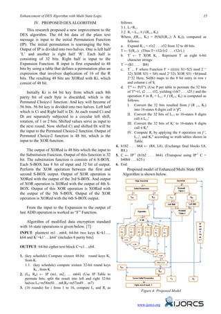 Enhancement of DES Algorithm with Multi State Logic | PDF