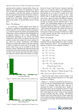 Algebraic Fault Attack on the SHA-256 Compression Function | PDF | Programming Languages | Computing