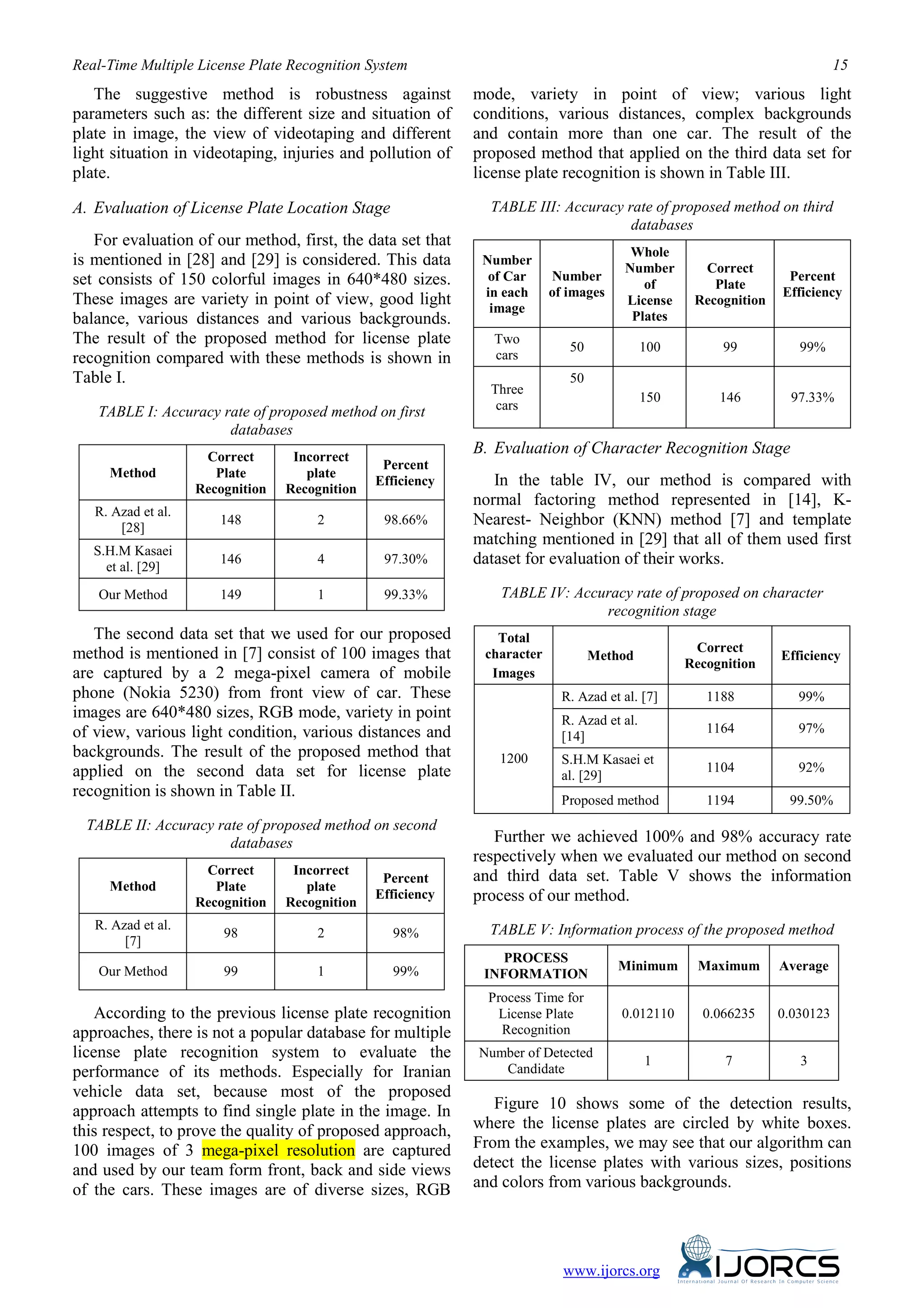 Real-Time Multiple License Plate Recognition System | PDF