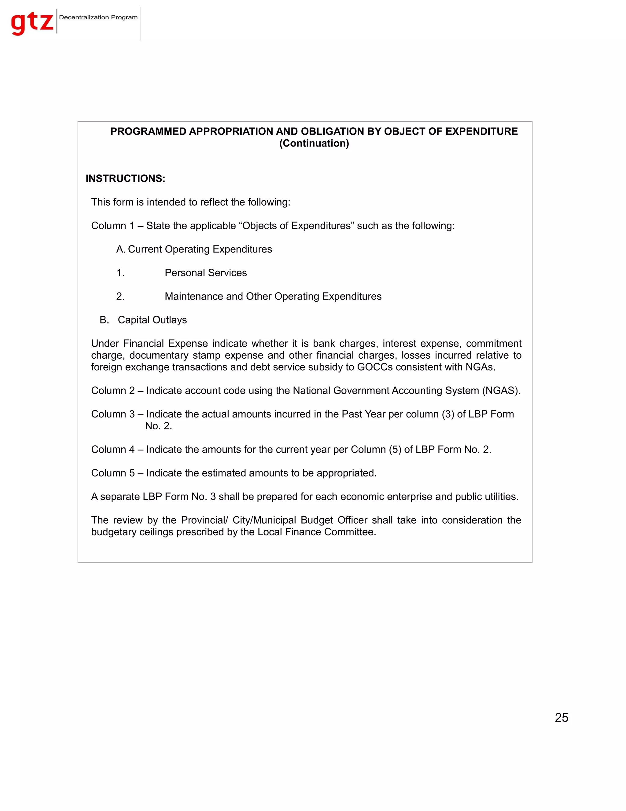 Vol5 LGU Budget And Expenditure Management Tools | PDF