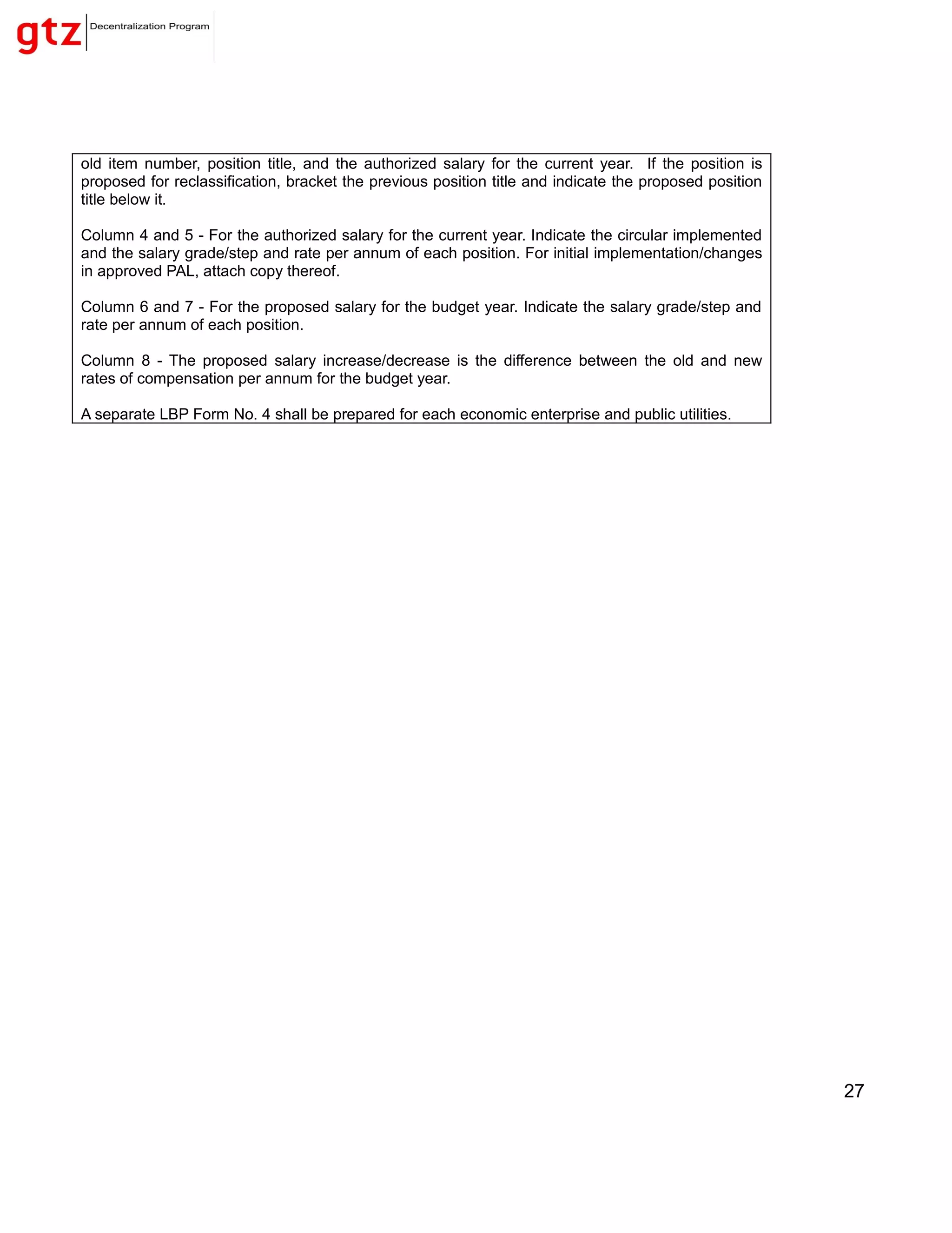 Vol5 LGU Budget And Expenditure Management Tools | PDF