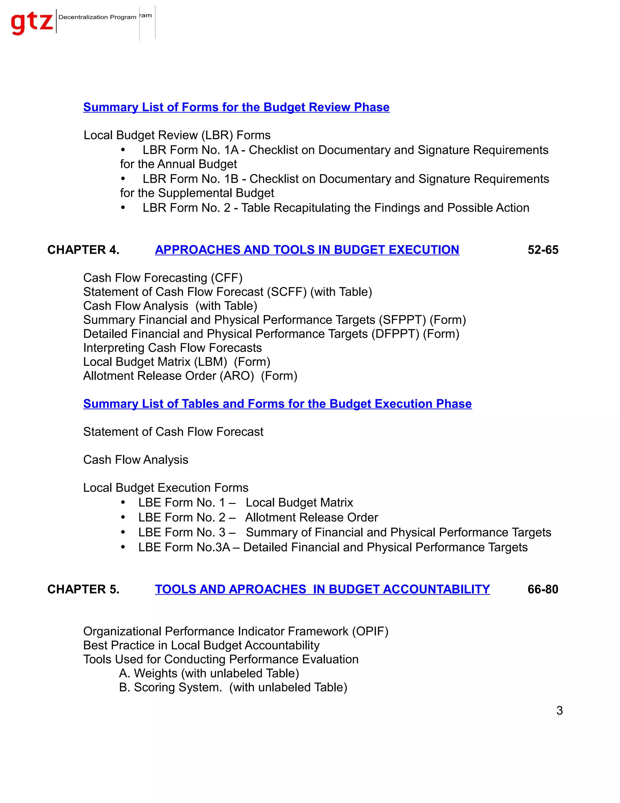 Vol5 LGU Budget And Expenditure Management Tools | PDF