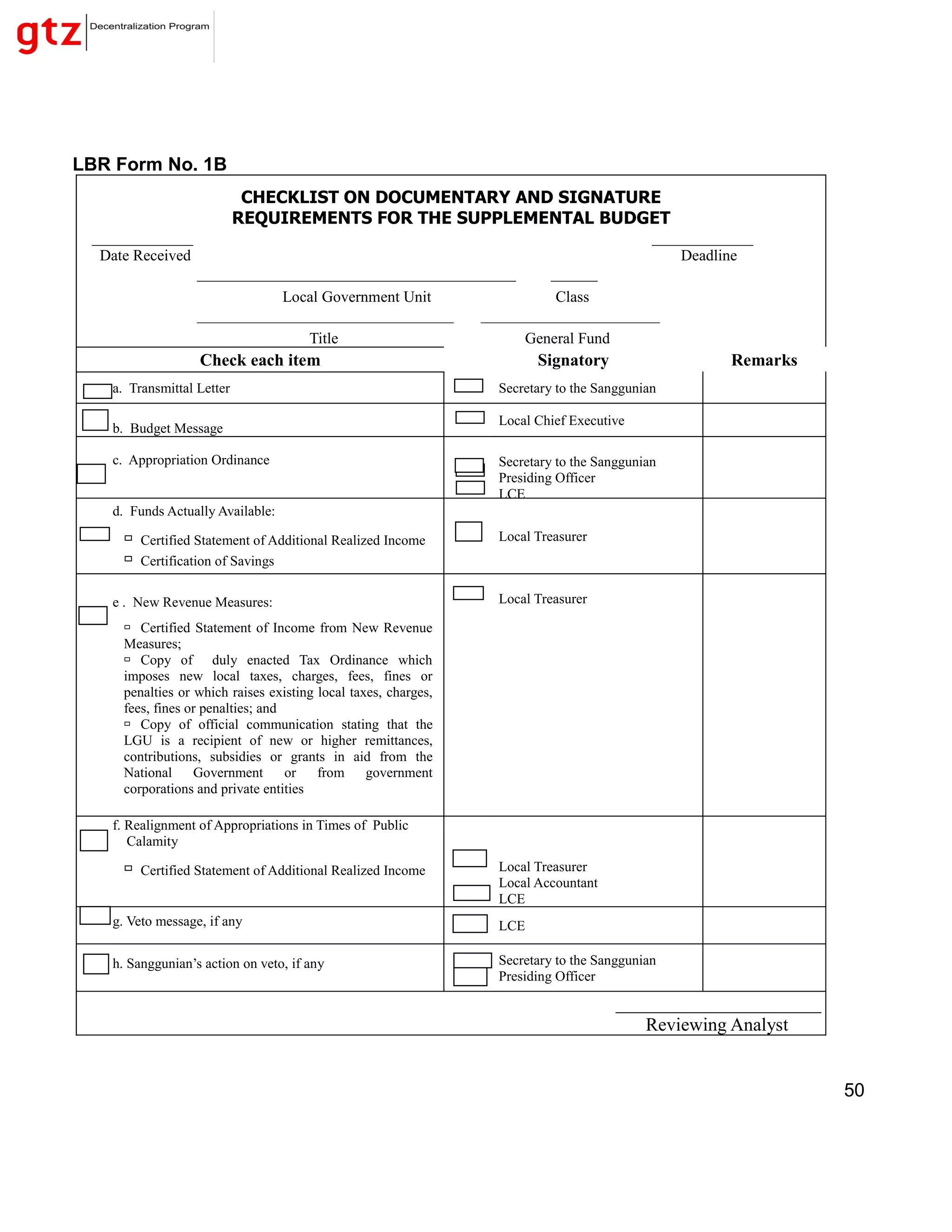 Vol5 LGU Budget And Expenditure Management Tools | PDF