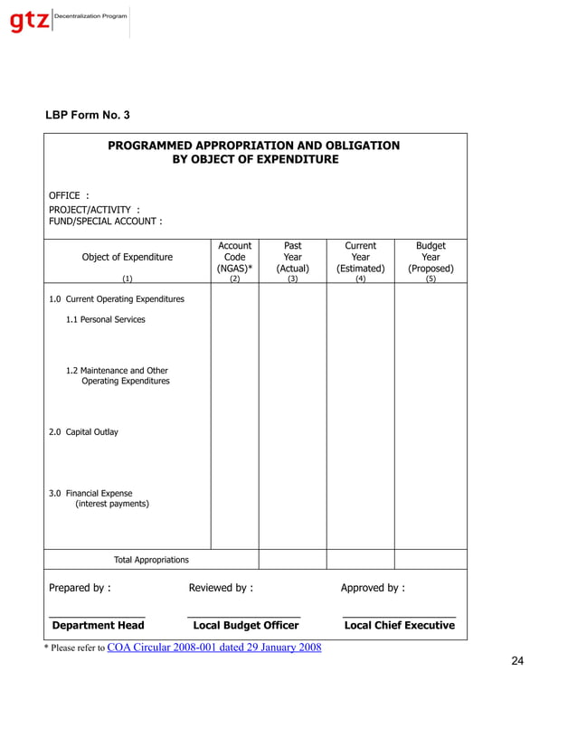 Vol5 LGU Budget And Expenditure Management Tools | PDF