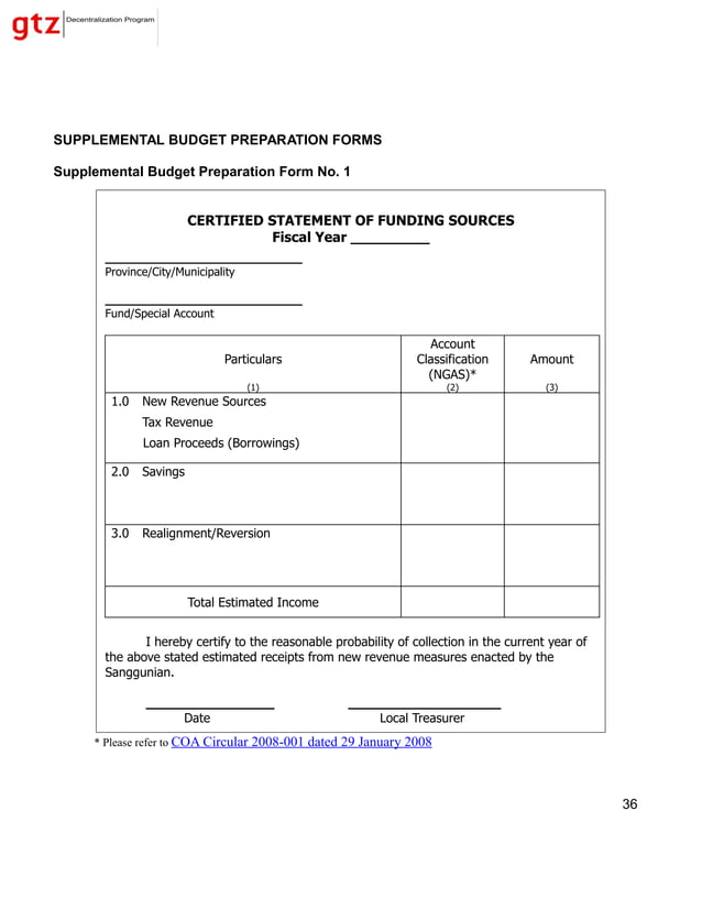 Vol5 LGU Budget And Expenditure Management Tools | PDF