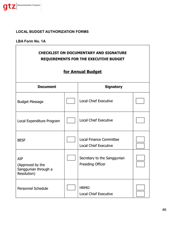 Vol5 LGU Budget And Expenditure Management Tools | PDF
