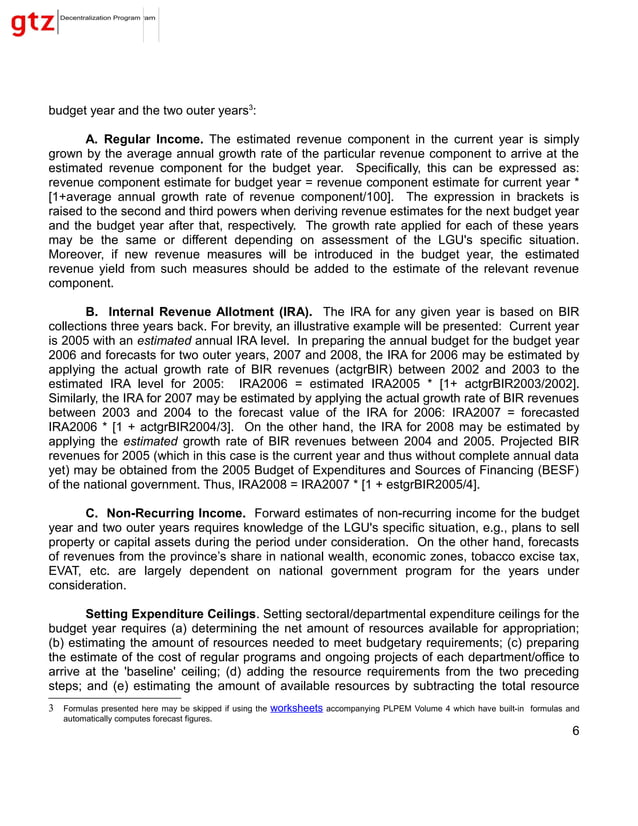 Vol5 LGU Budget And Expenditure Management Tools | PDF