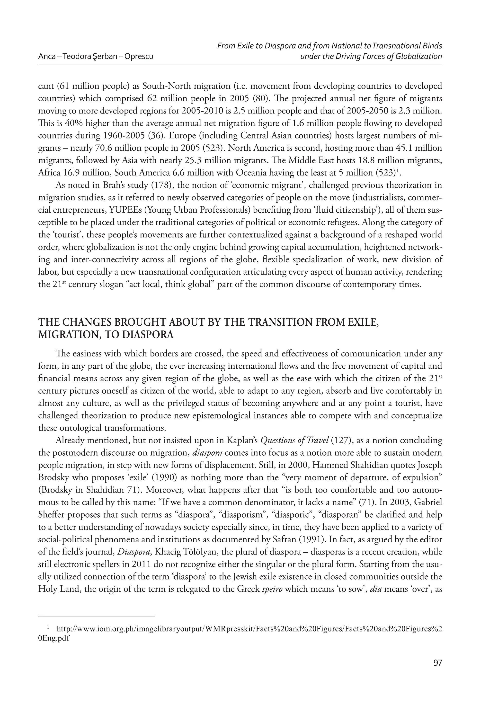 Exile diaspora and from national to tran | PDF