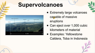 Comprehensive Overview of Volcano Types, Activities, and Eruptions | PPTX