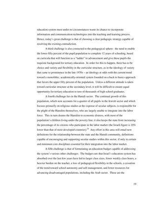 Volansky the israeli education system (english 22007) | PDF