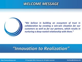 Introduction to Volansys Technologies | PPT