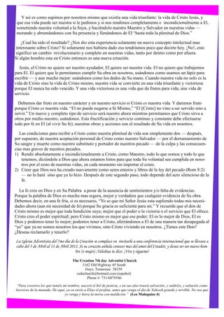 LA VIDA TRIUNFANTE 2012 | PDF