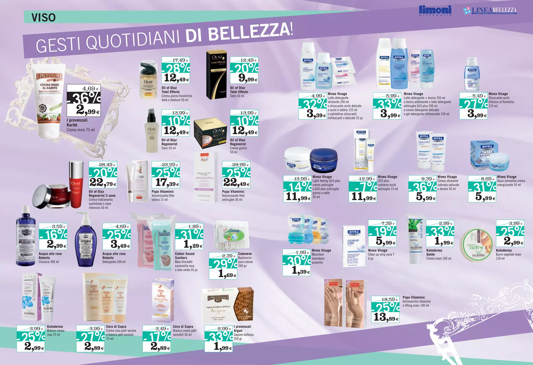 Volantino Limoni Profumerie e Linea Bellezza della Sardegna | PDF