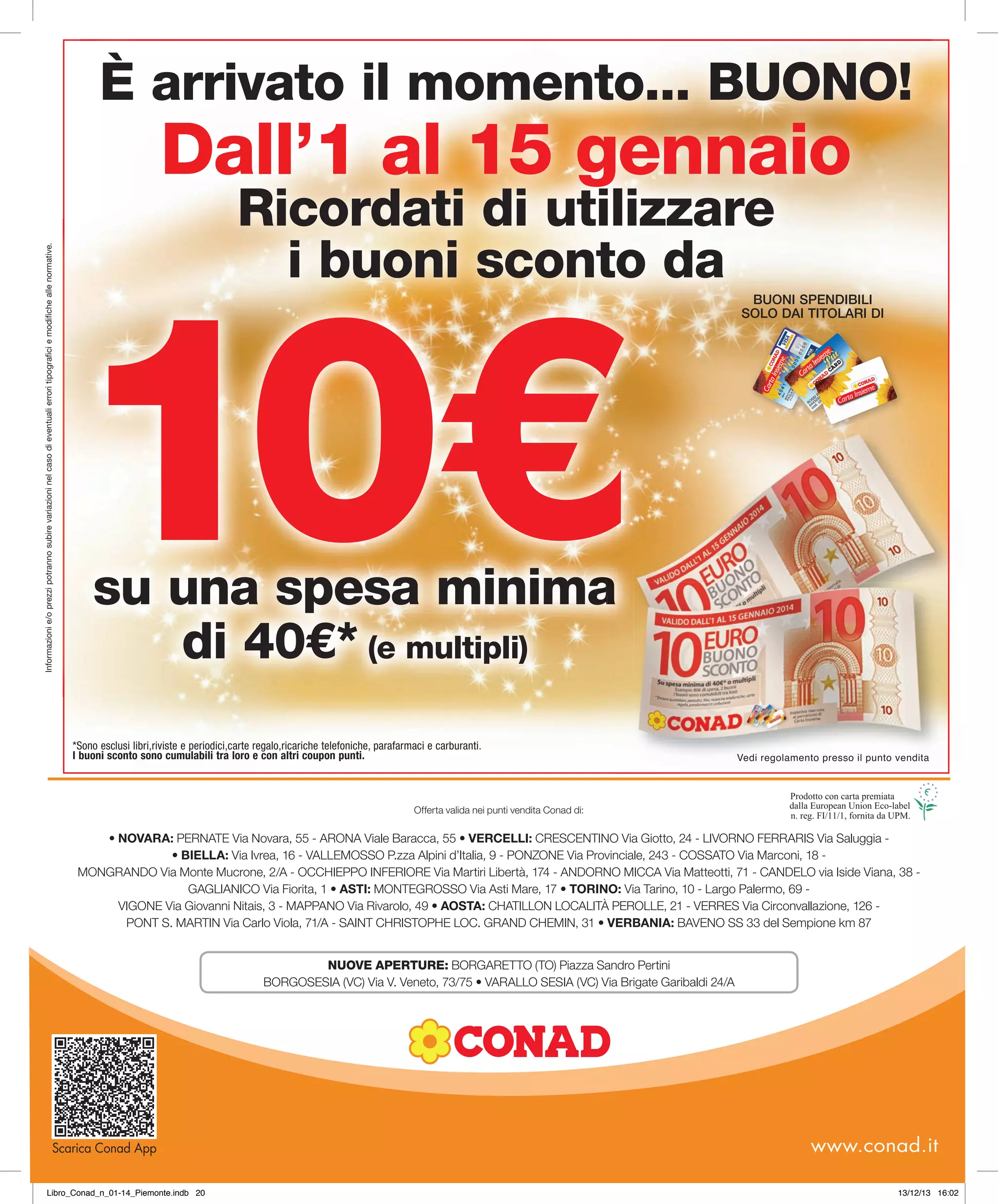 Volantino dal 3 al 15 gennaio | PDF