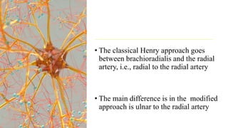 VOLAR APPROACH TO WRIST.pptx | First Aid | Injuries