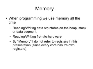 Volatile | ODP | Programming Languages | Computing