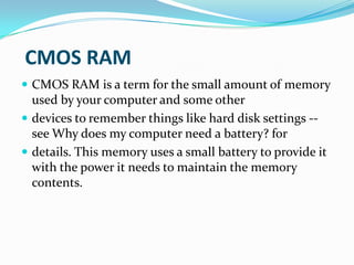 Volatile memory | PPTX