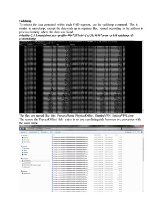 Volatile memory analysis | PDF