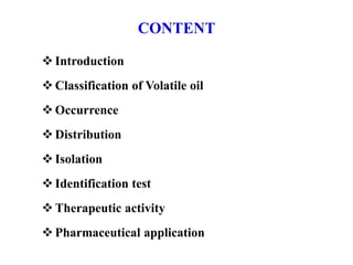 VOLATILE OIL- I D.Pharm ER-20:13T | PDF