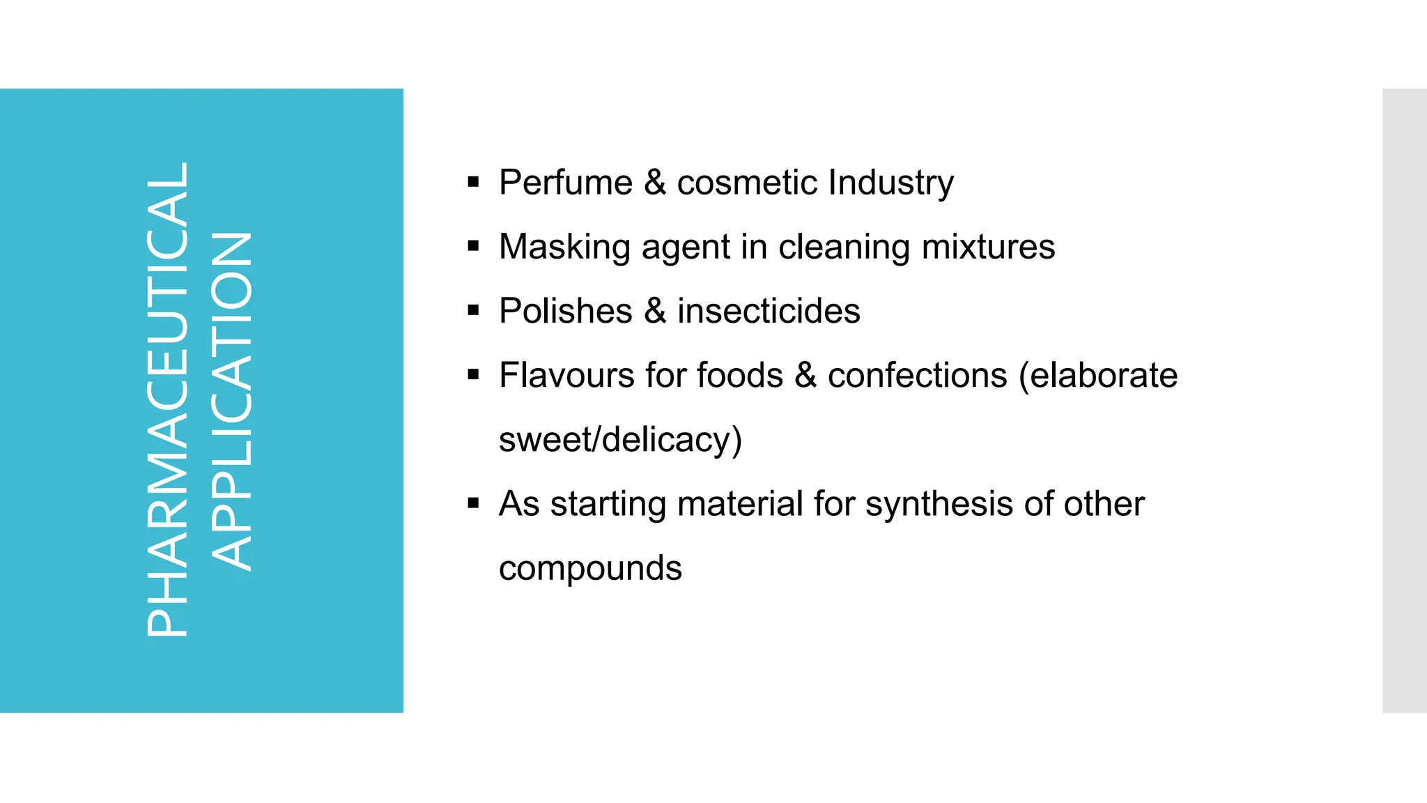 Chepter 4, part- 9 Volatile Oil .CLASSIFICATION OF VOLATILE OILpptx | PPTX