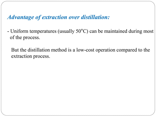 Volatile Oil Extraction Pptx