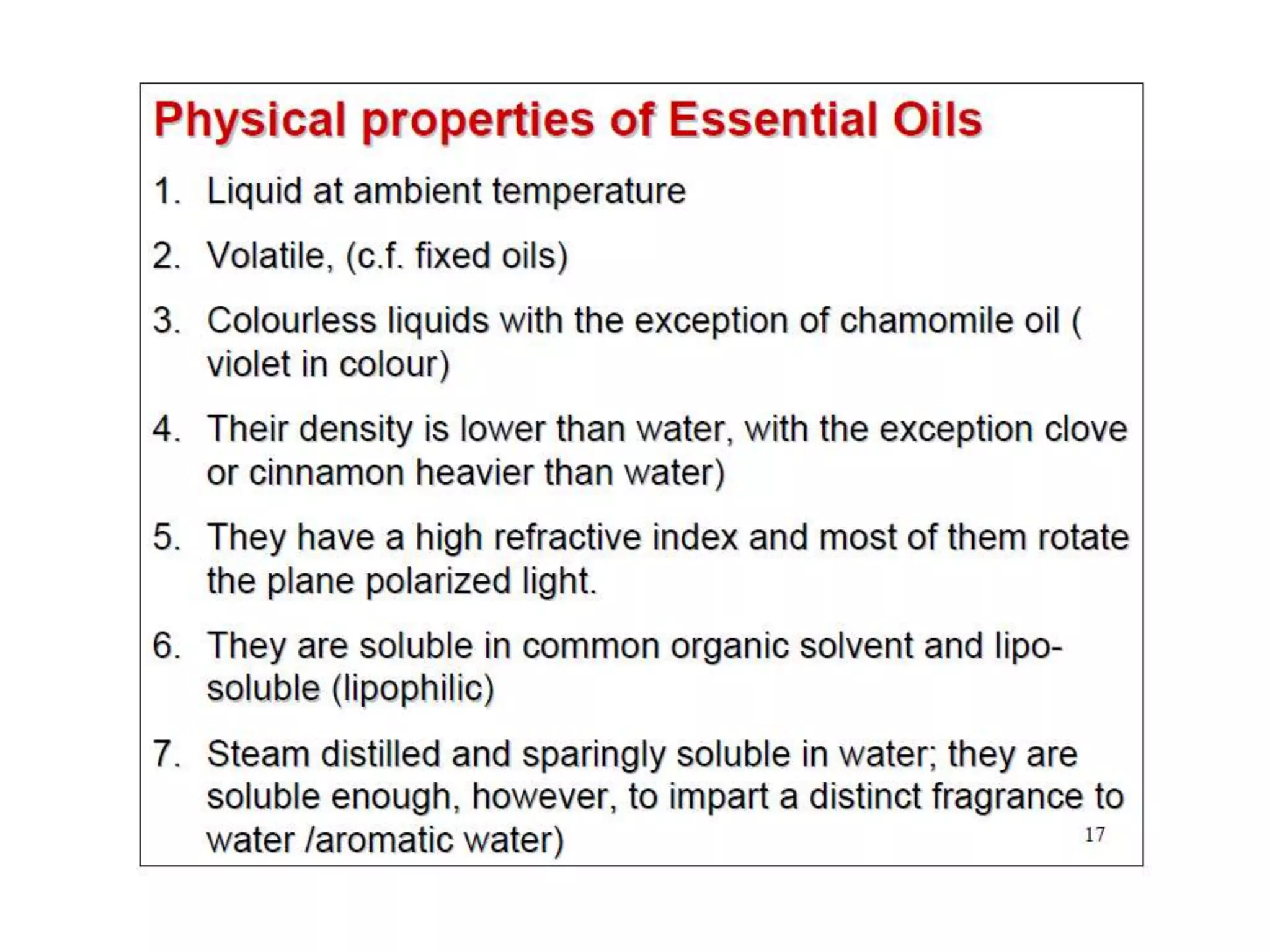 VOLATILE OILS | PPTX