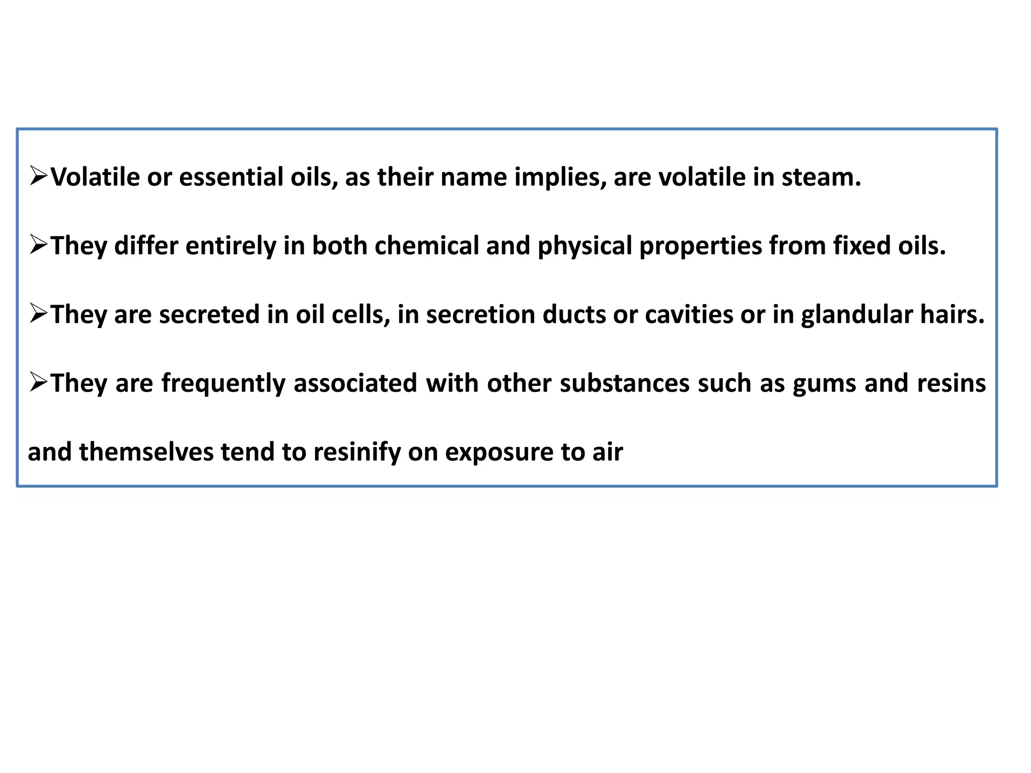 VOLATILE OILS | PPTX | Perfume and Fragrance | Beauty