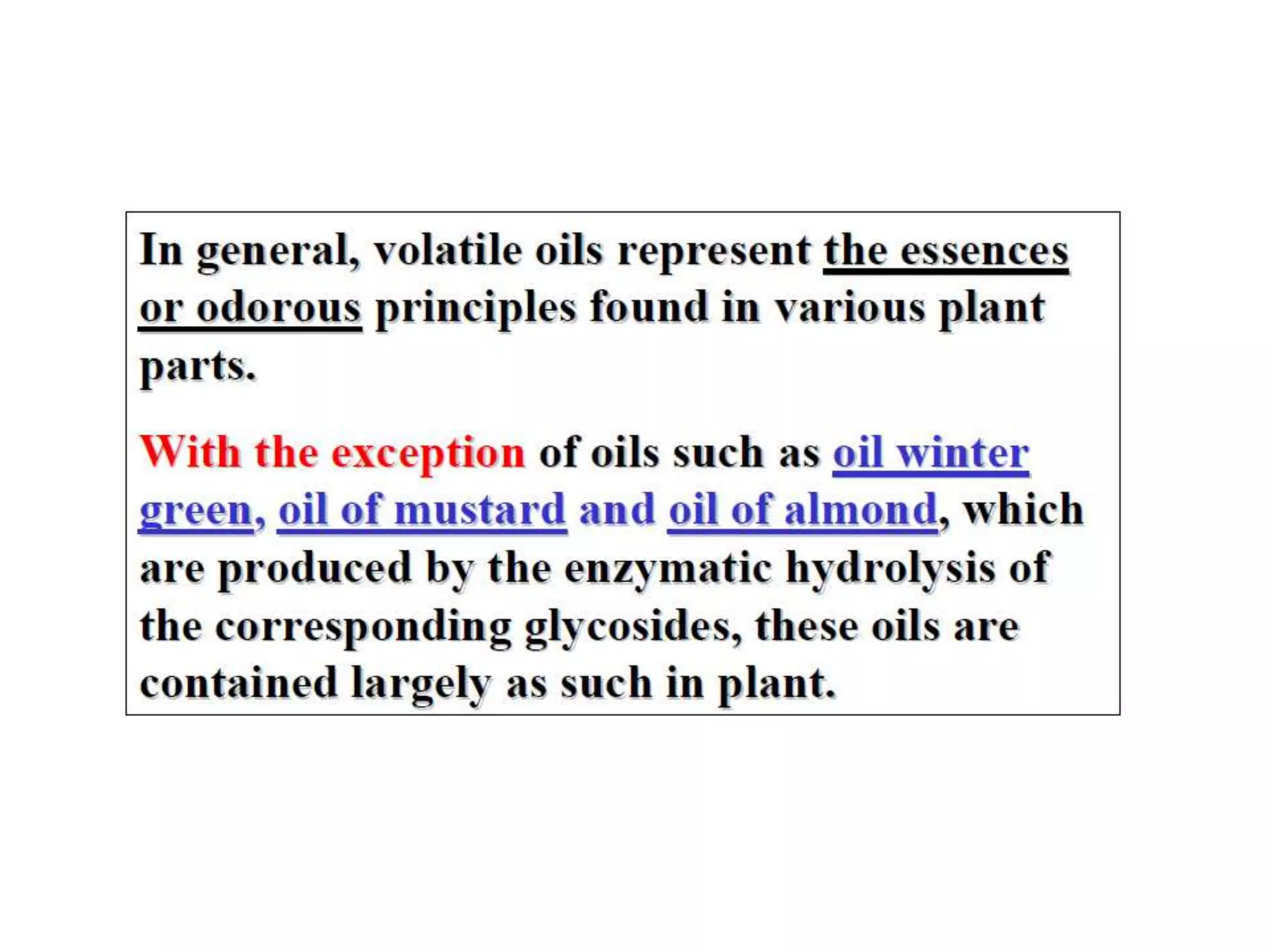 VOLATILE OILS | PPTX | Perfume and Fragrance | Beauty