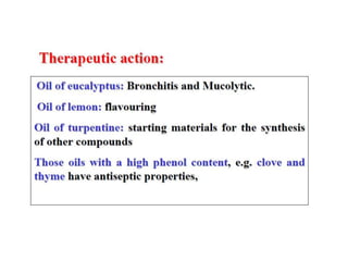 VOLATILE OILS | PPTX | Perfume and Fragrance | Beauty