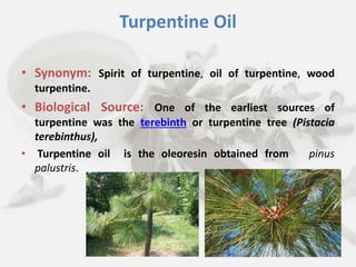 Volatile oils 1st lecture | PPTX