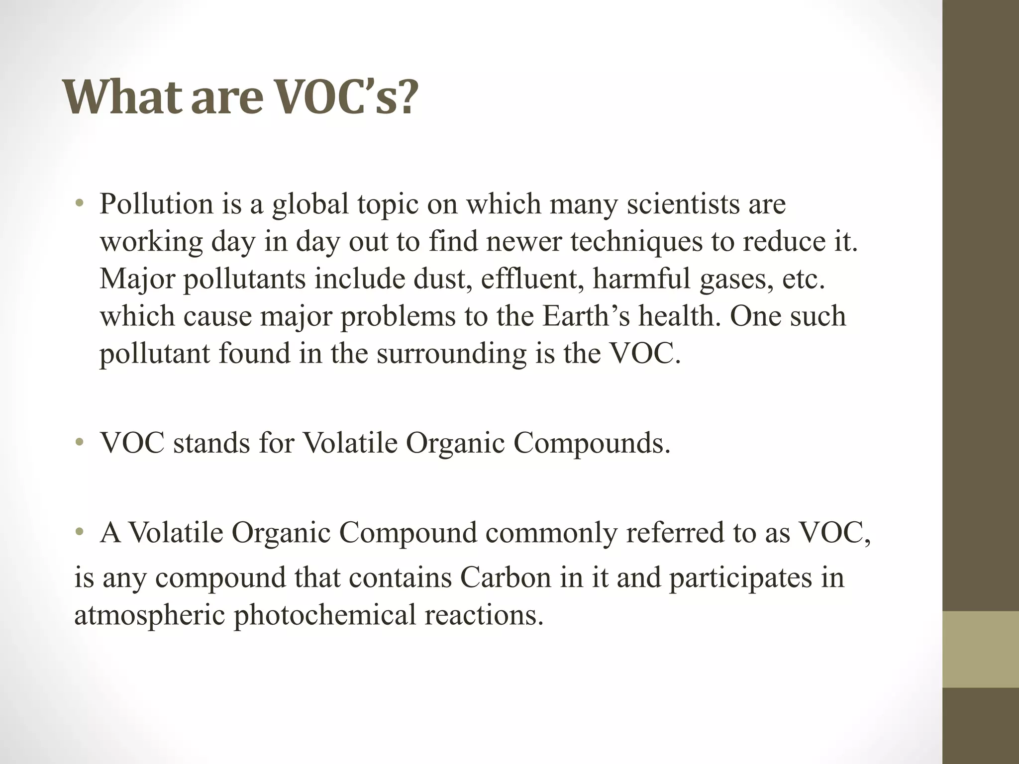 Volatile Organic Compounds - VOC's.pptx