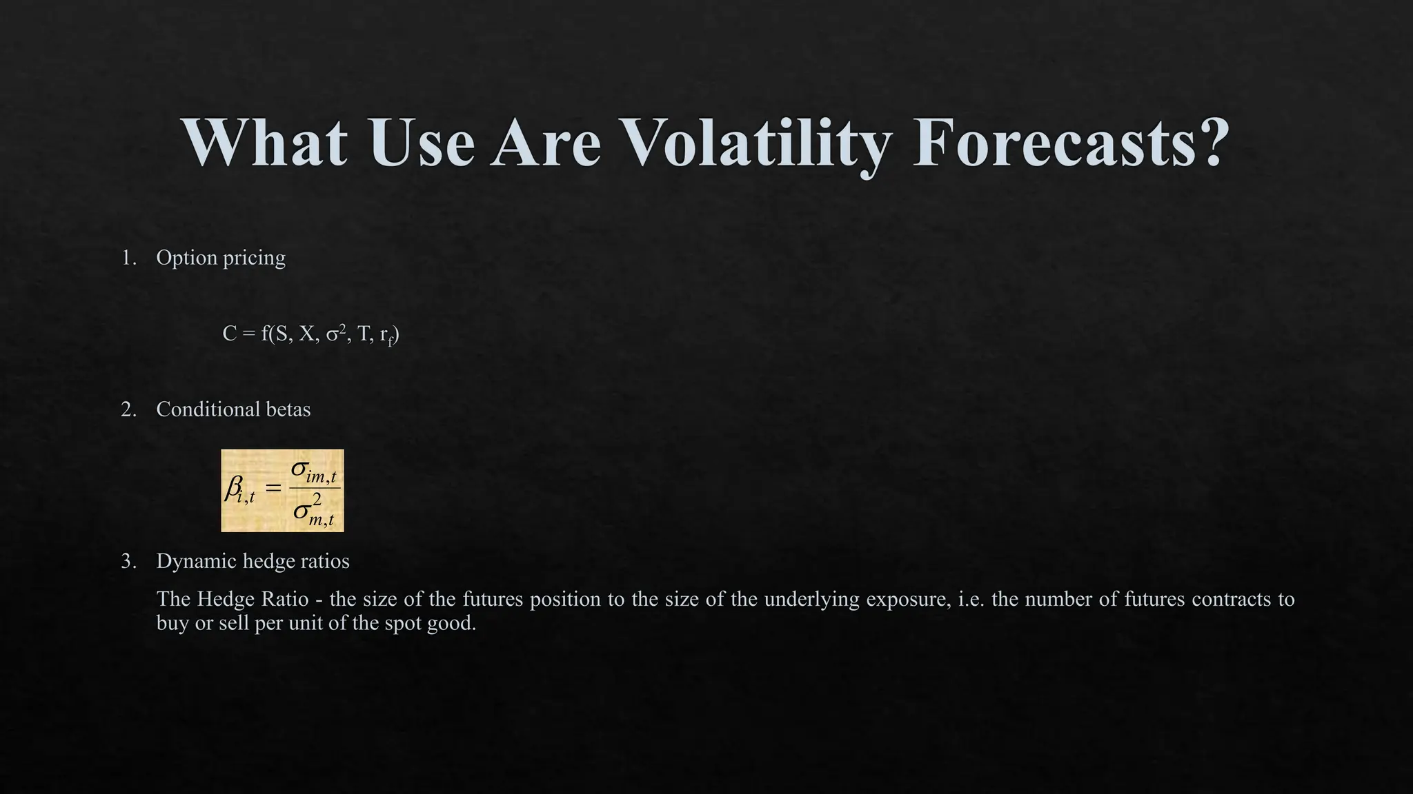 Volatility Modelling.pptx