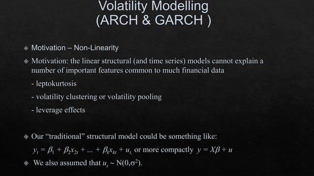 Volatility Modelling.pptx