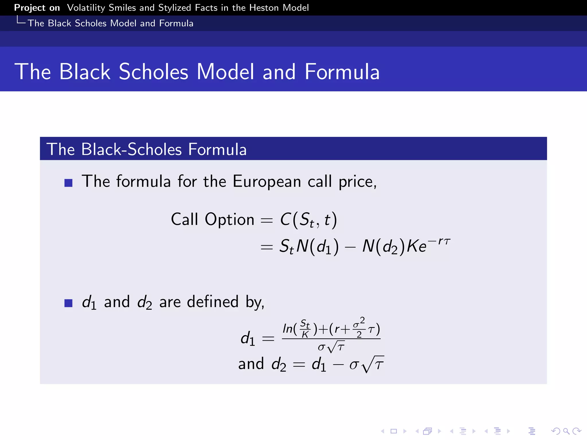 Volatility Smiles and Stylised Facts in the Heston Model | PDF