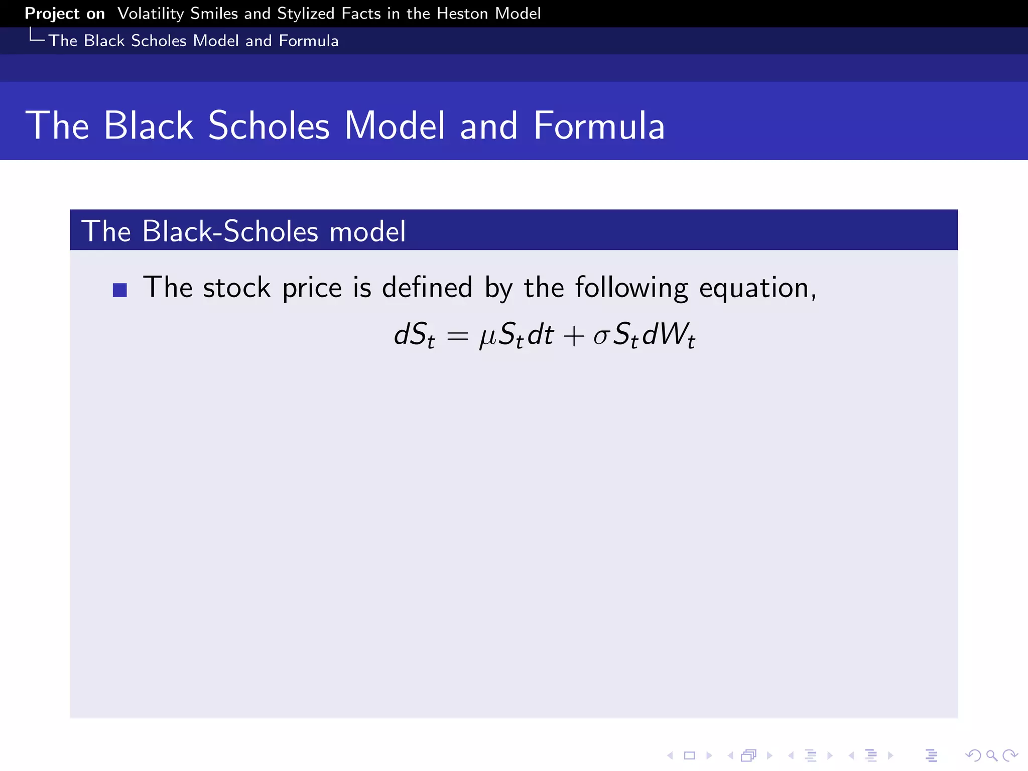 Volatility Smiles and Stylised Facts in the Heston Model | PDF