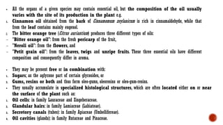 Volatile Oils-Introduction for pharmacy students and graduates | PDF