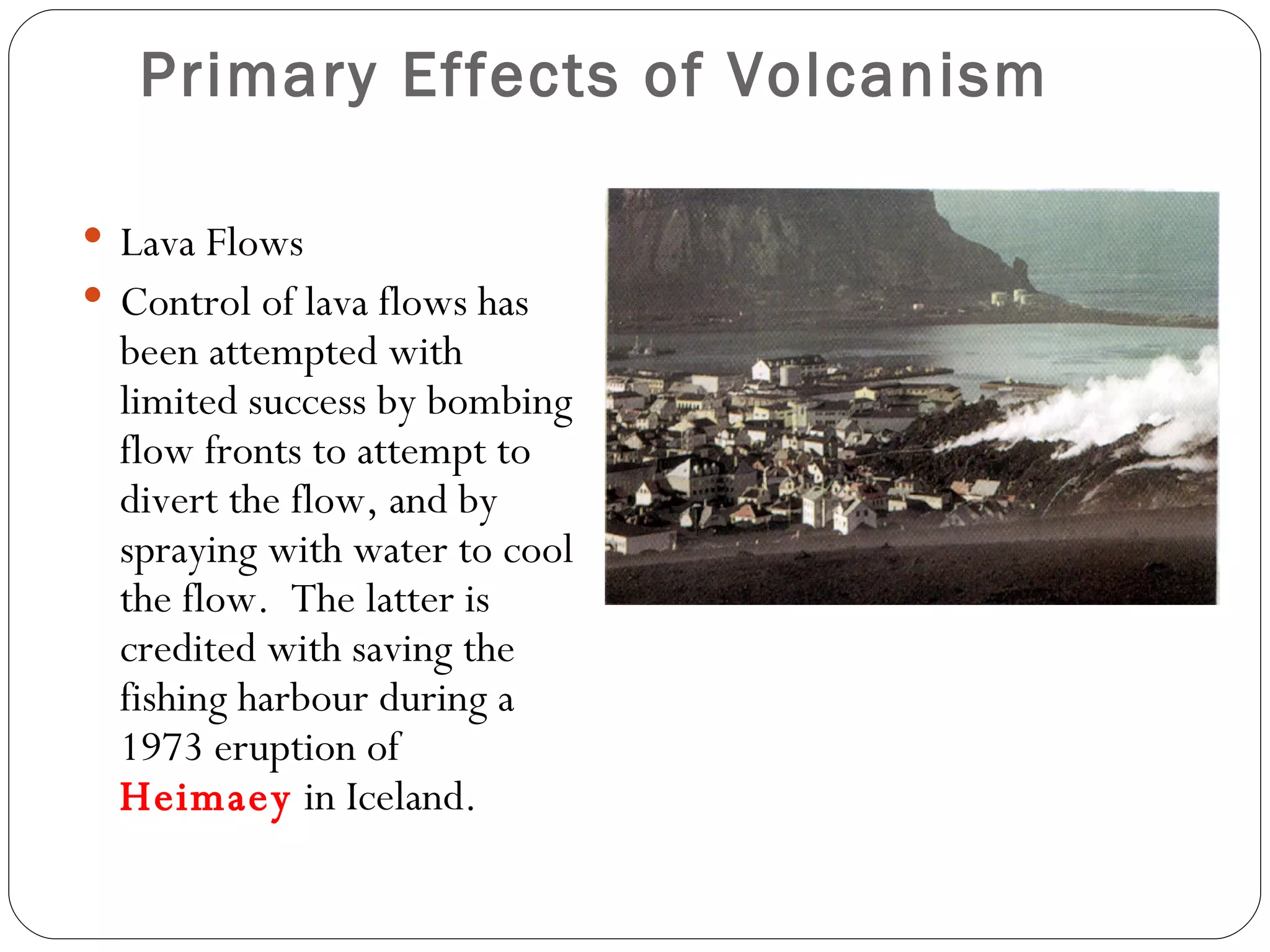 Volcanic Hazard | PPT